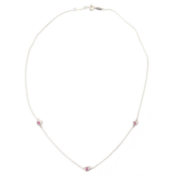 Tiffany & Co. | Jewelry | Tiffany Authentic Pink Necklace | Poshmark